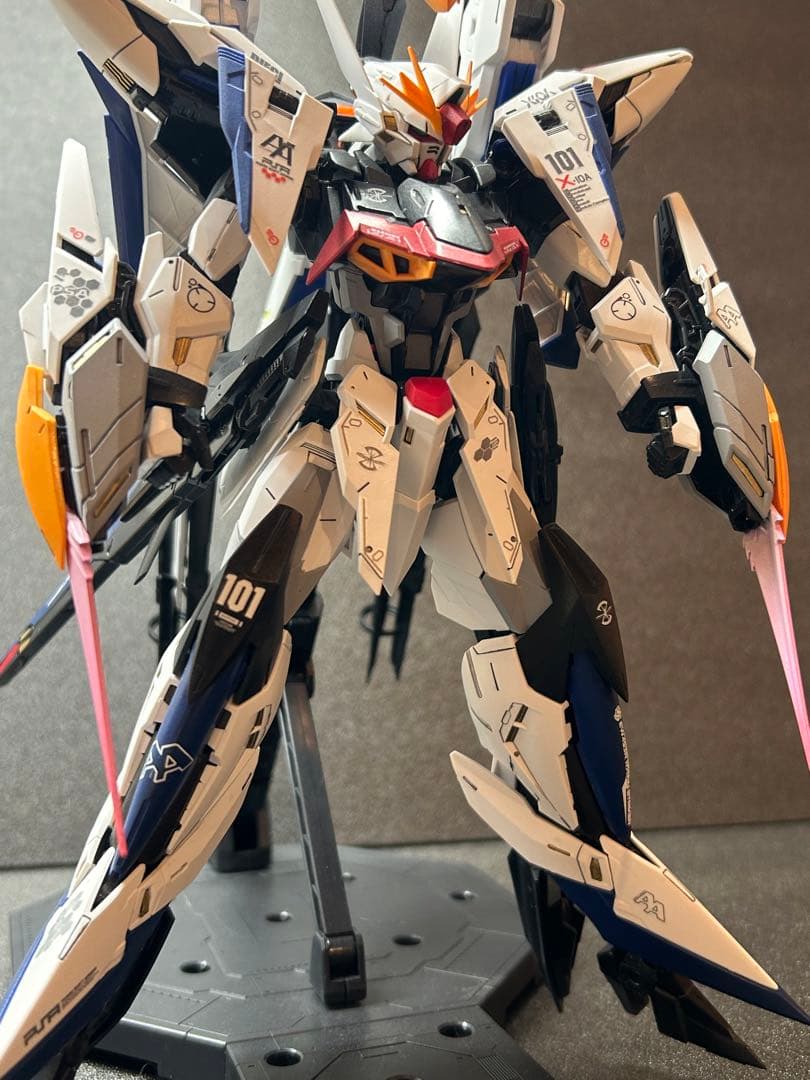 MG エクリプスガンダム&ライジンストライカー フリーダムカラー 完成品
