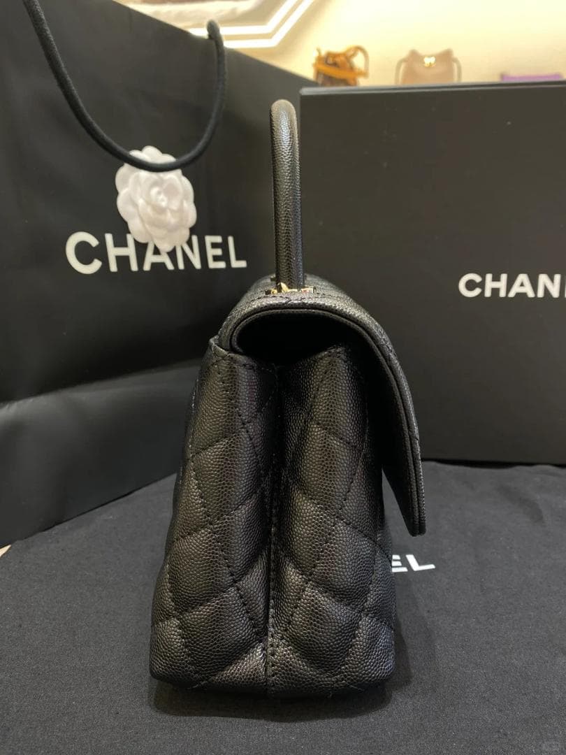 CHANEL ココハンドル トップハンドル ハンドバッグ24