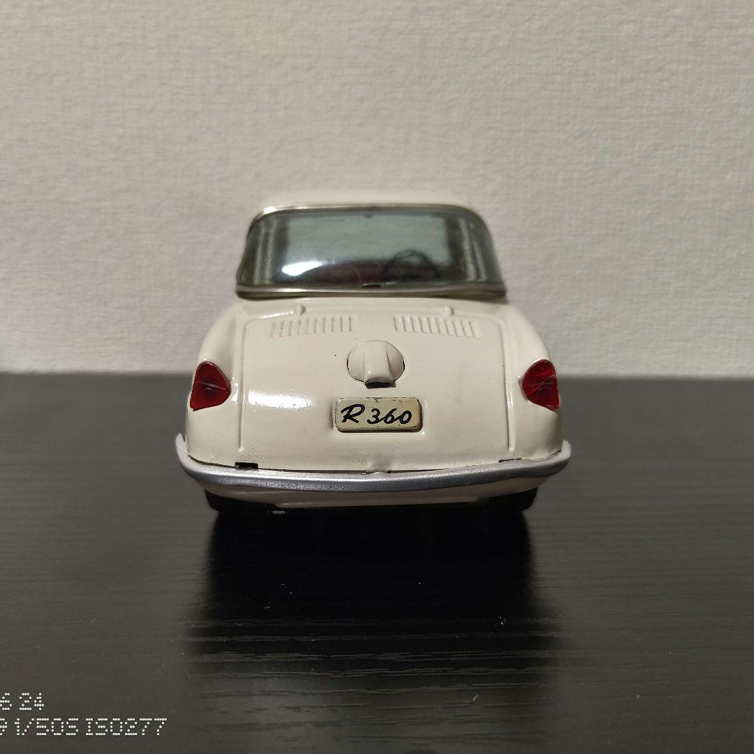ブリキ　BANDAI　バンダイ　マツダ　R360　クーペ　クリーム色