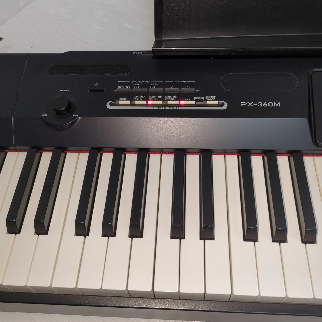 CASIO 電子ピアノ Privia PX-360M 88鍵盤 スタンド付き