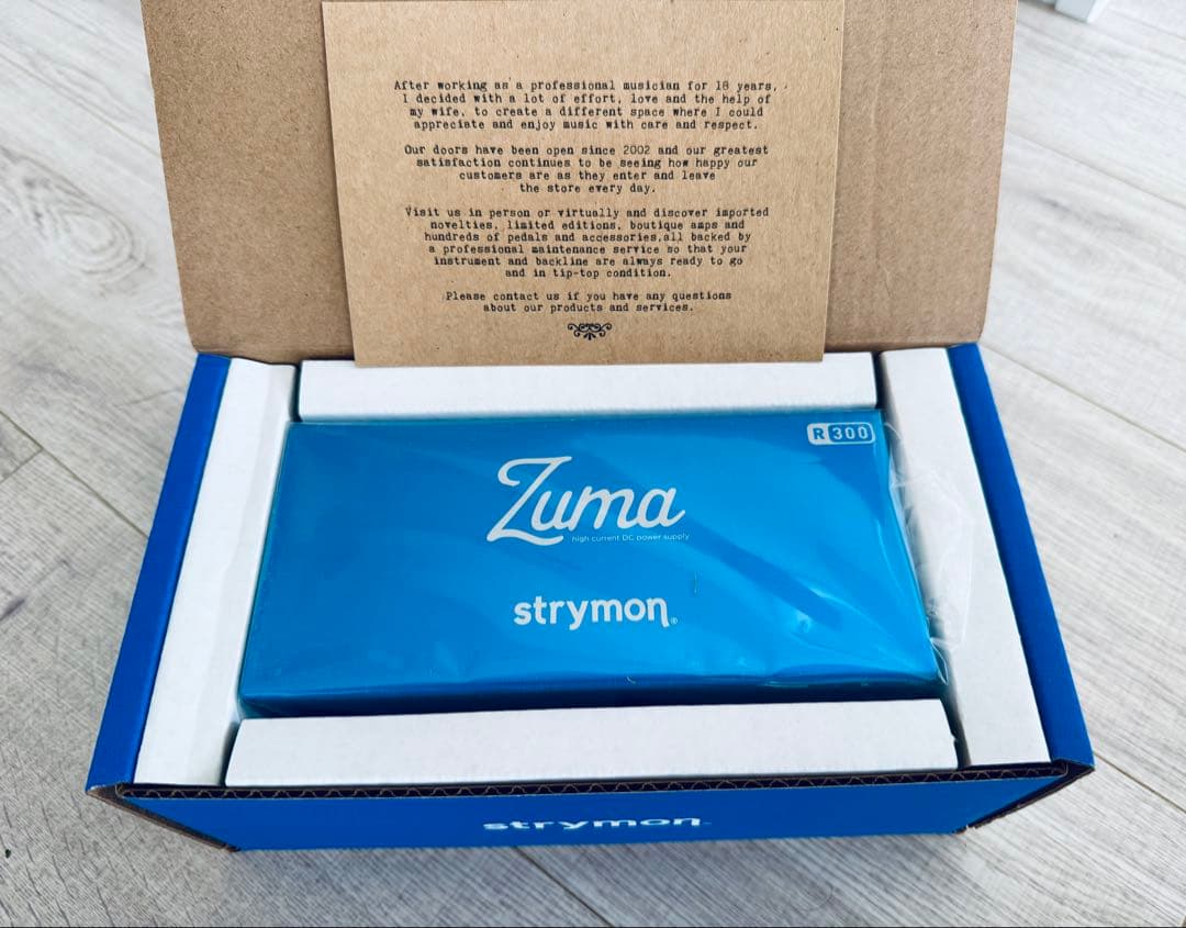 Strymon Zuma R300 新品未使用パワーサプライ