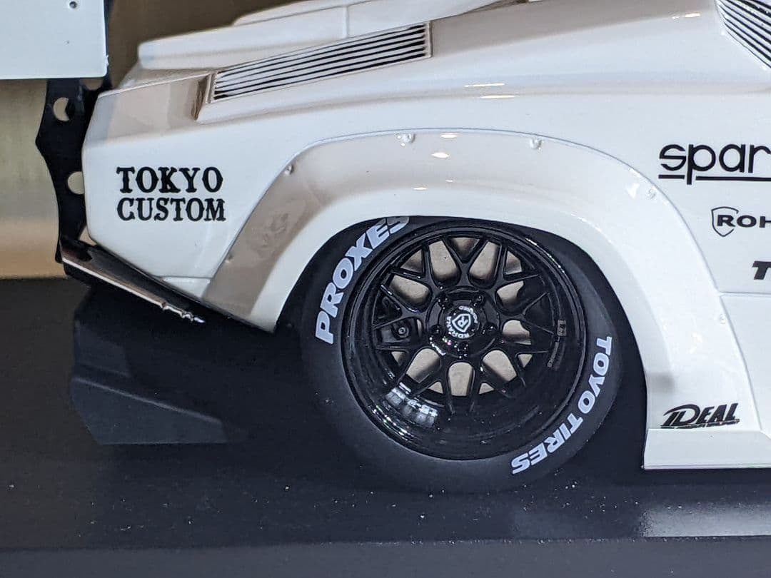 1/18 TOP SPEED カウンタック　東京オートサロン　LBWK