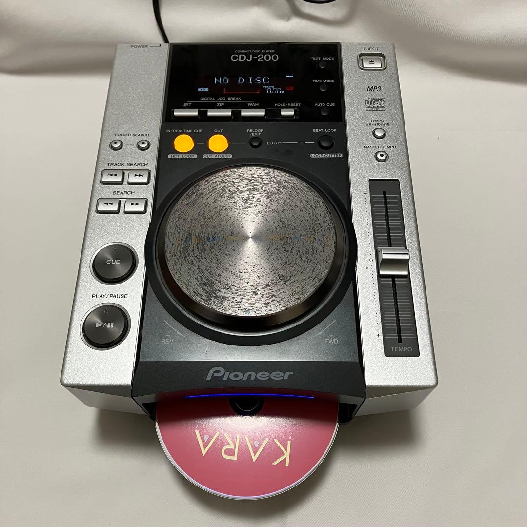 ☆値下げ☆ 【動作品】Pioneer CDJ-200コンパクトディスクプレーヤー