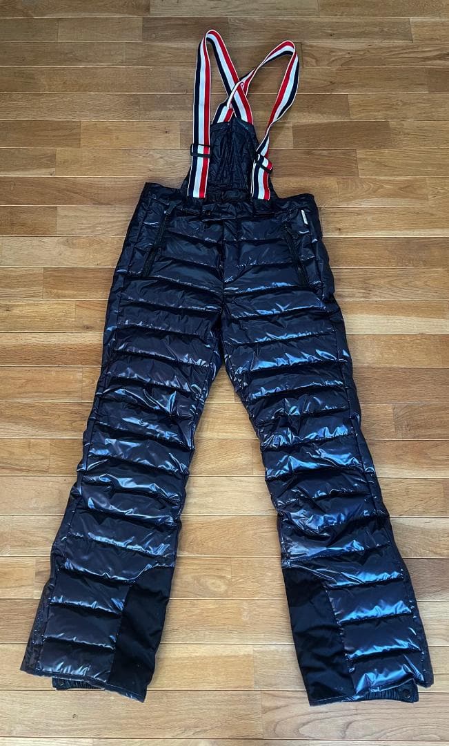 Moncler Grenoble トリコロール　ダウン　パンツ 　S
