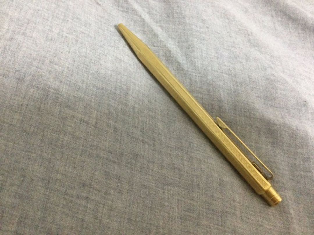 カランダッシュ　エクリドール　グレンドージュ　ゴールドプレート　ボールペン