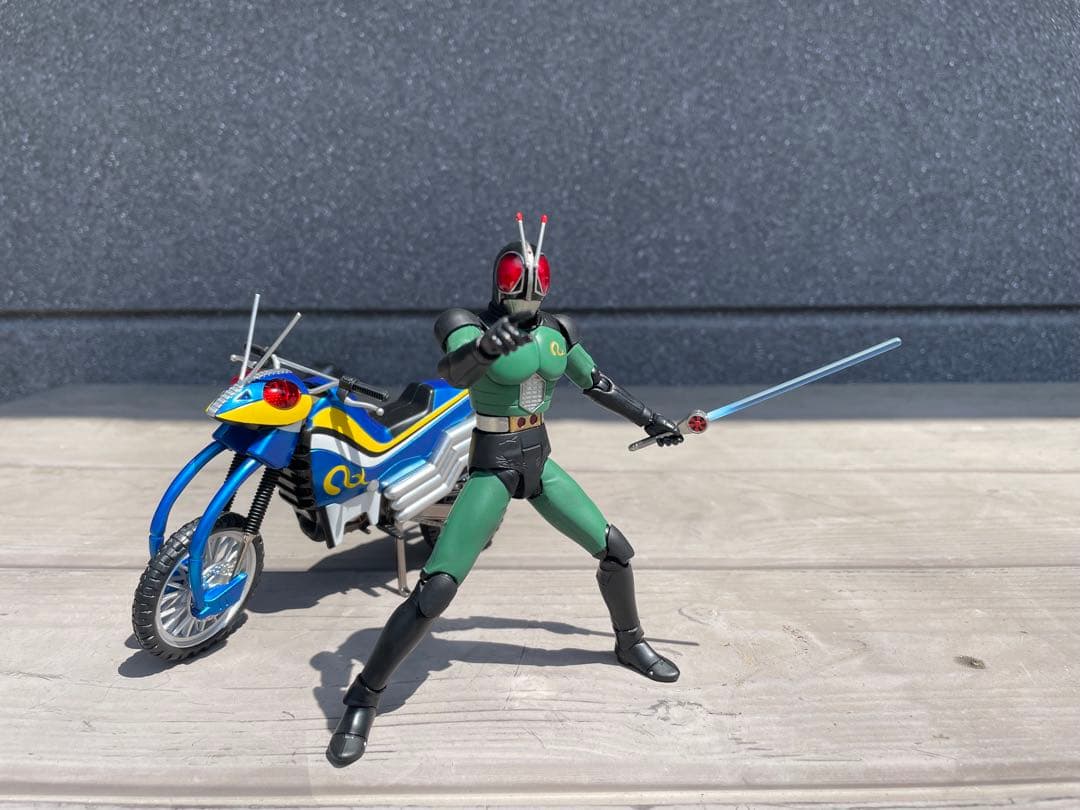 仮面ライダーblackRX アクロバッター　shフィギアーツ　セット
