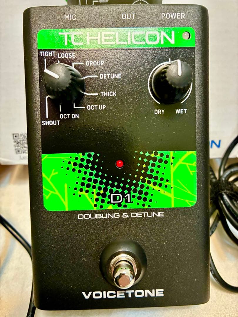 TC Helicon Voicetone T1, D1, E1 セット