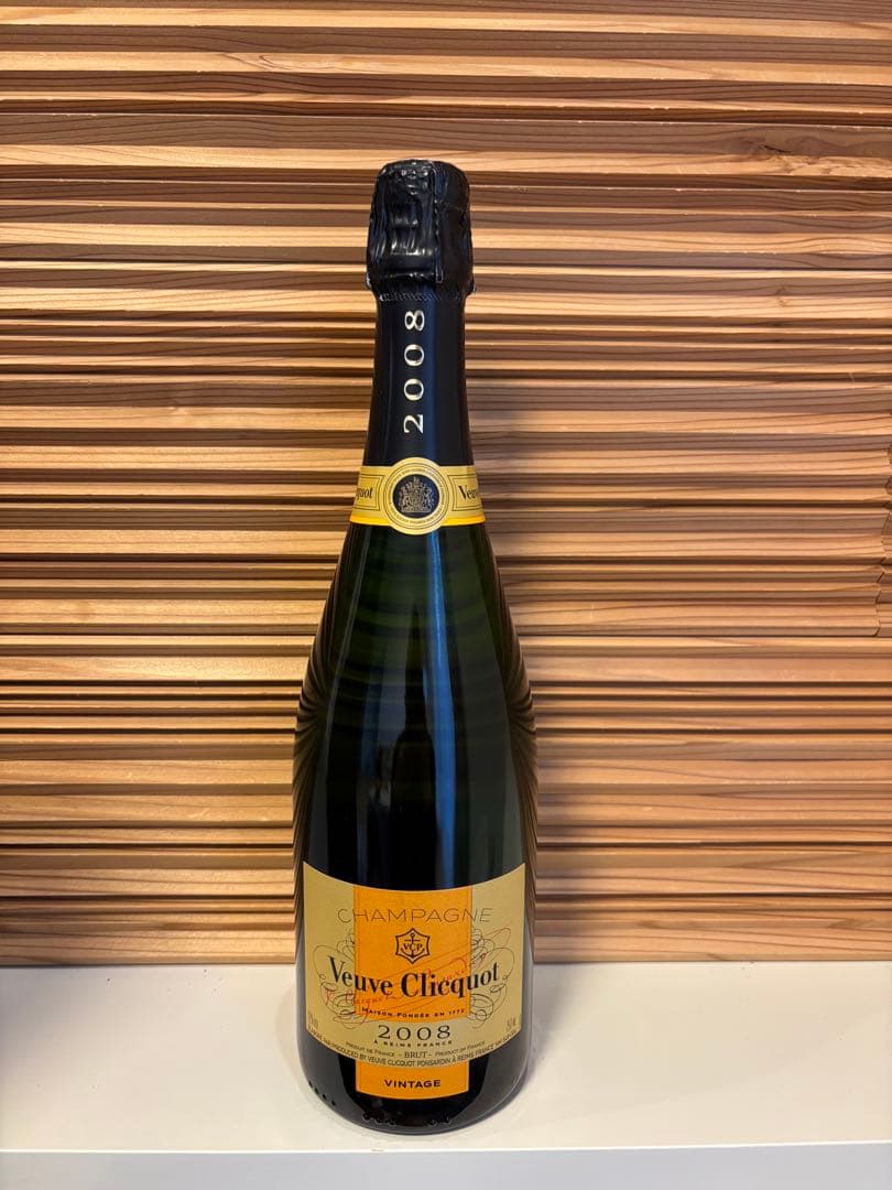 Veuve Clicquot ヴーヴクリコ2008 VINTAGE