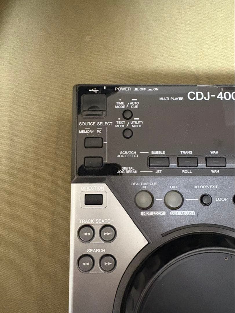 DJ機材 pioneer dj CDJ-400