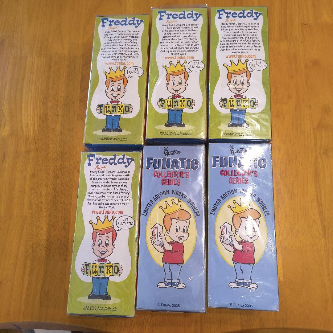 Freddy Funko Wacky Wobbler 6体セット　首振り人形