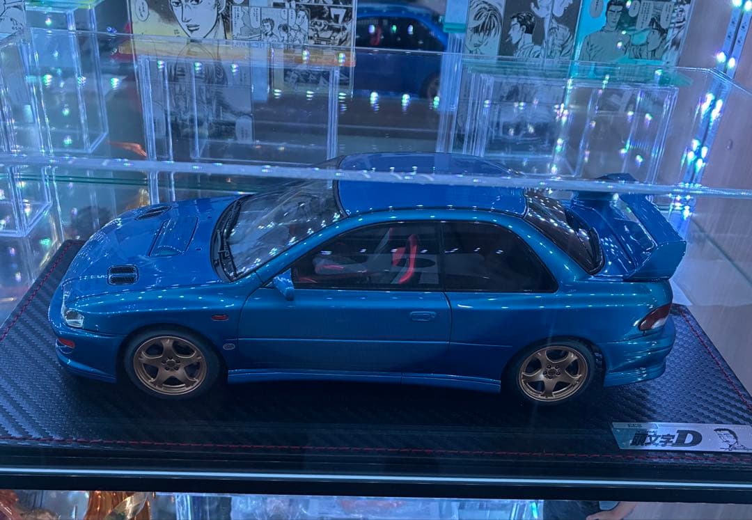 [開封品]イグニッションモデル 頭文字D 1/18 スバル インプレッサ STI