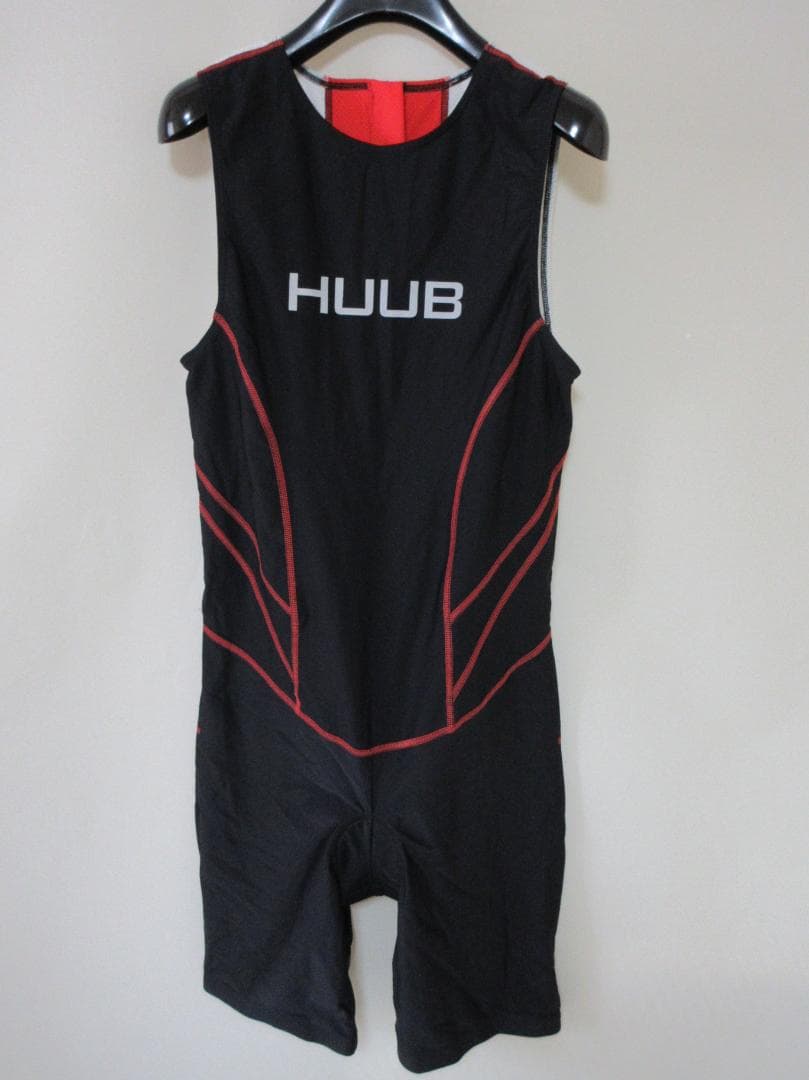 (O33)未使用 HUUBトライスーツ黒 ESSENTIAL TRIATHLON