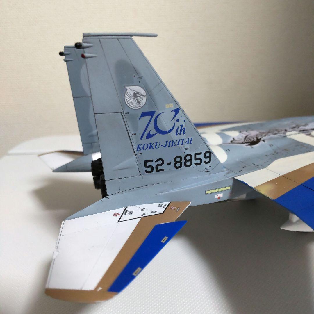 戦闘機プラモデル完成品1/72イーグル