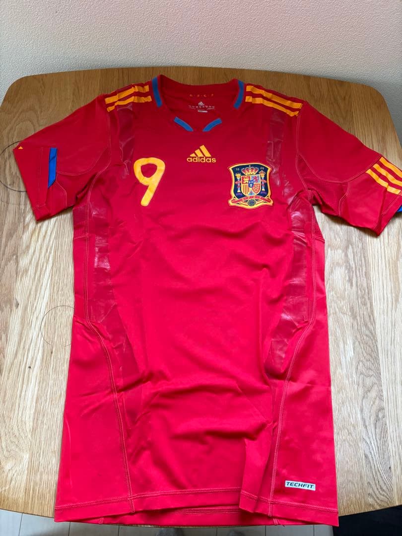 スペイン代表 2010W杯 トーレス #9 テックフィット M