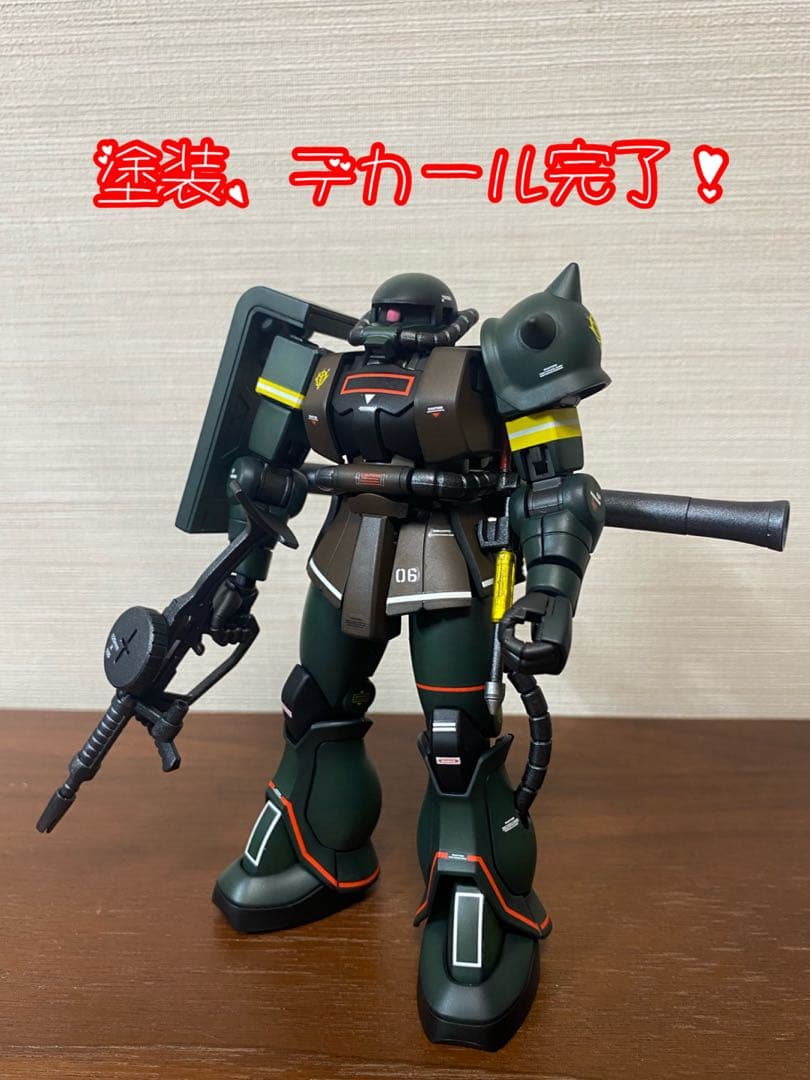 【ガンプラ完成品】　HG リアルタイプザクⅡ