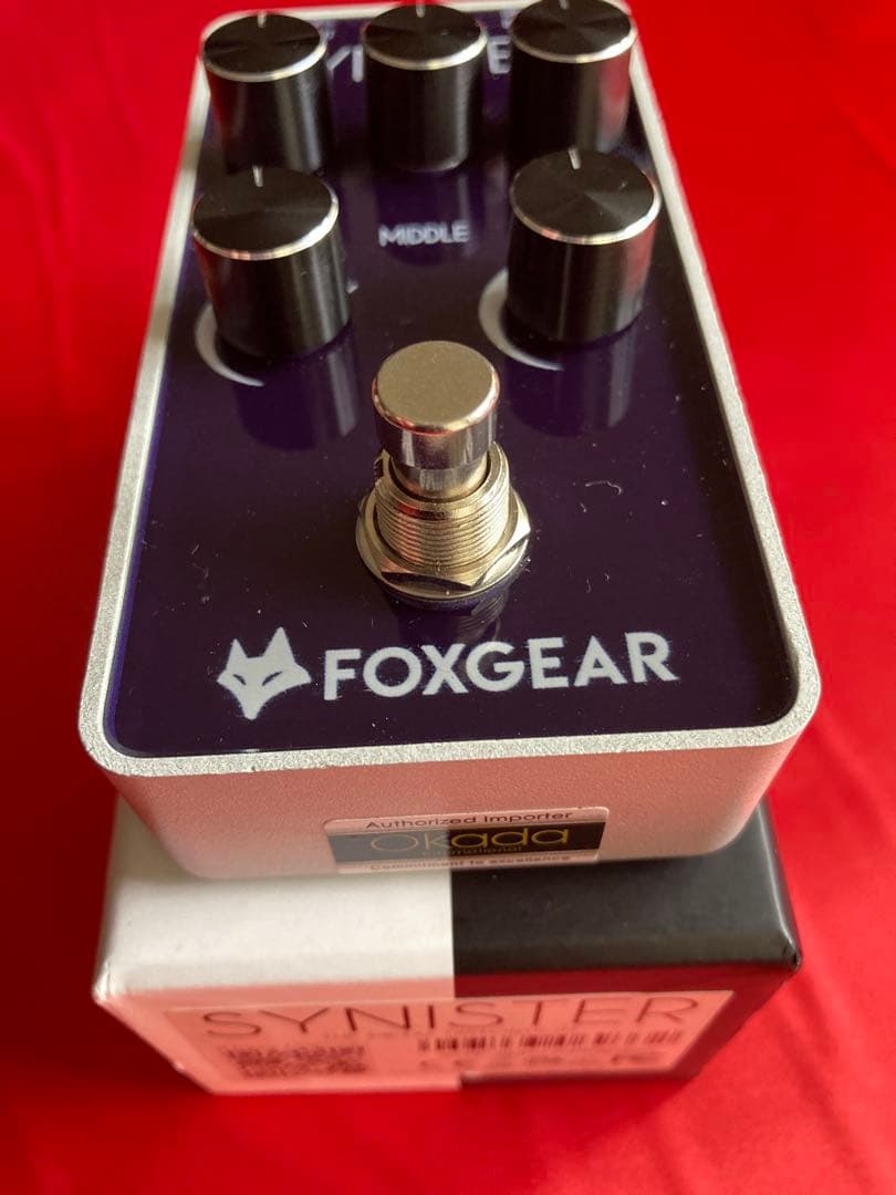 FOXGEAR SYNISTER 強力無比 ディストーション ペダル