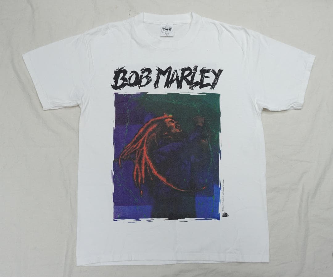 90's USA製 Bob Marley Tシャツ ビンテージ 大麻