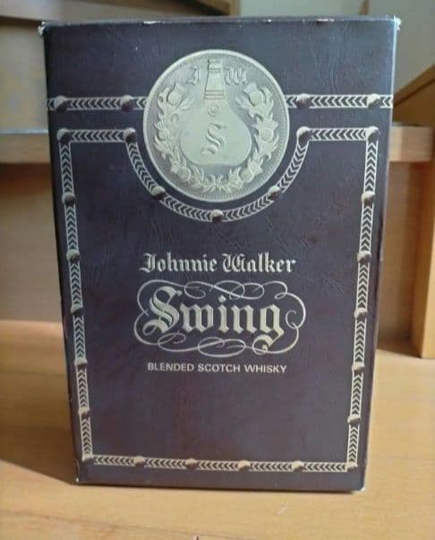 1970年代流通 ジョニーウォーカー 特級ブラック(下3行ラベル)＆スウィング