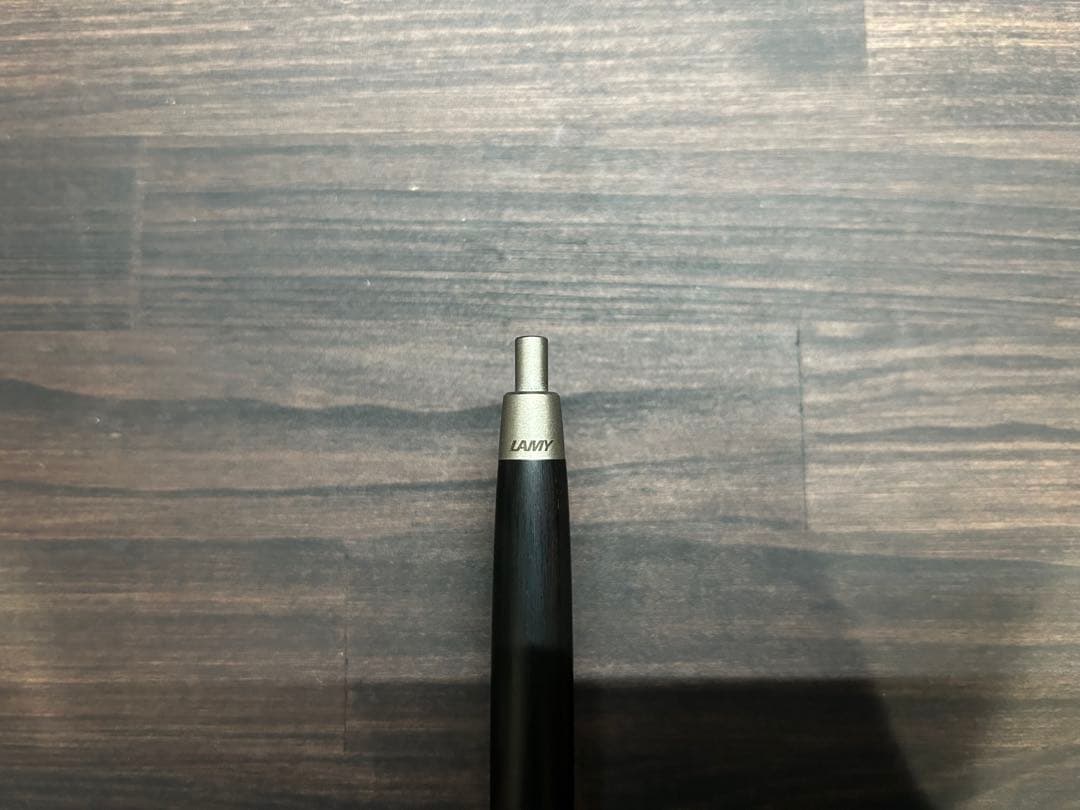 LAMY2000 ボールペン　ブラックウッド ノック式