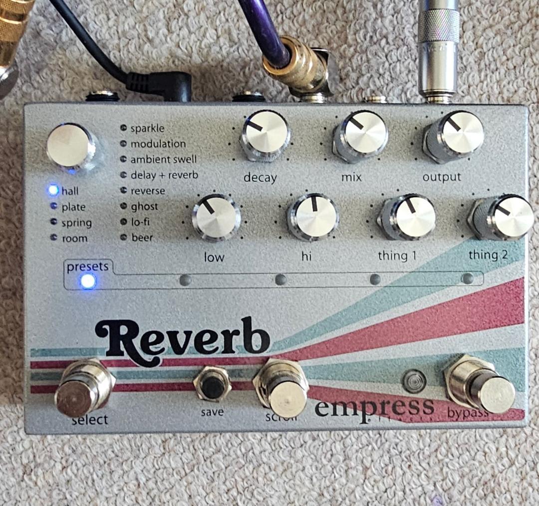 empress Reverb エンプレス リバーブ