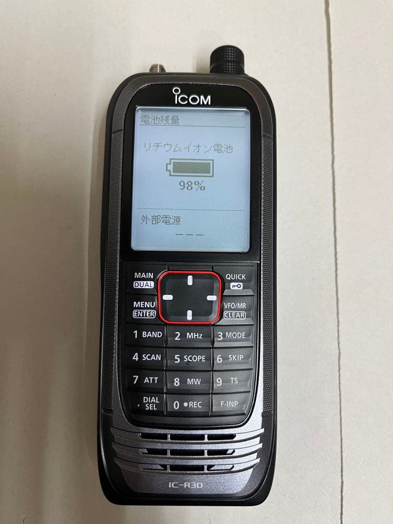ICOM IC-R30 受信機 本体と付属品