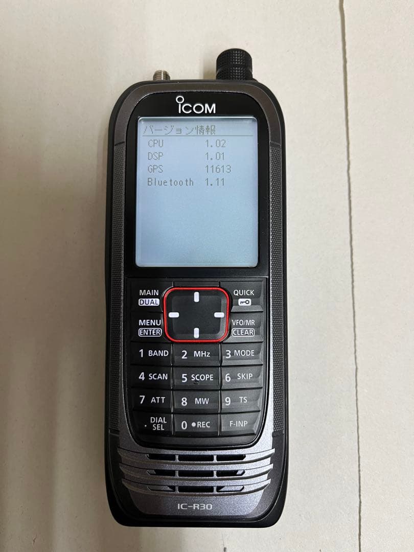 ICOM IC-R30 受信機 本体と付属品