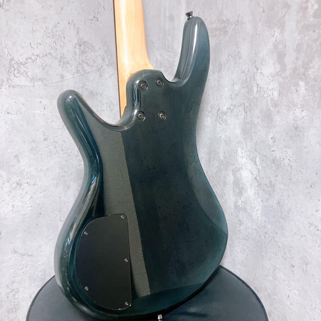 【良品】Ibanez エレキベース グリーンGSR370-TMS？