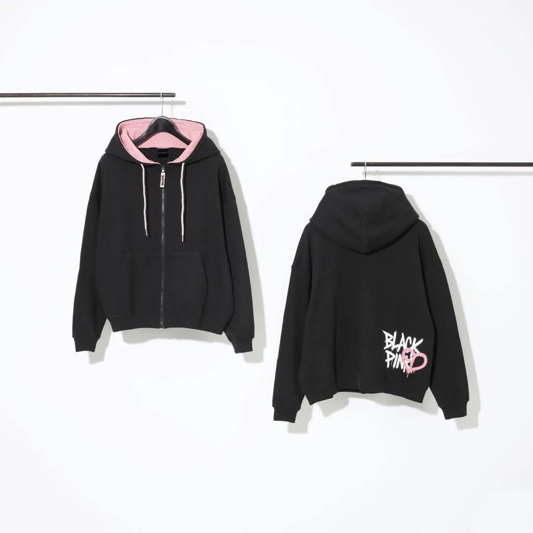 完売品！【BLACKPINK】ジップアップフーディー -STREET LOGO