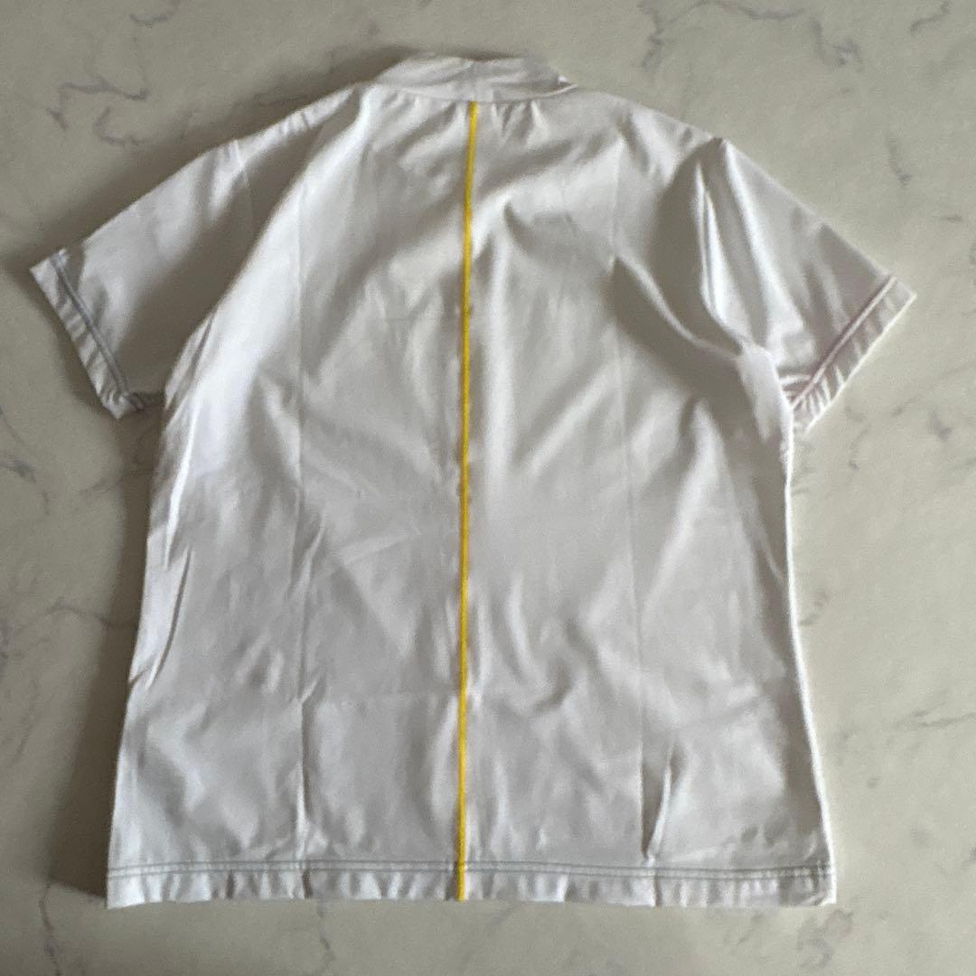 マーク＆ロナ モックネック Tシャツ ゴルフウェア ホワイト 40