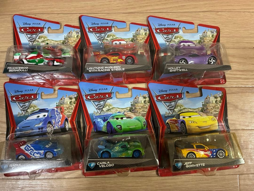 Cars 2 ミニカー 6台セット