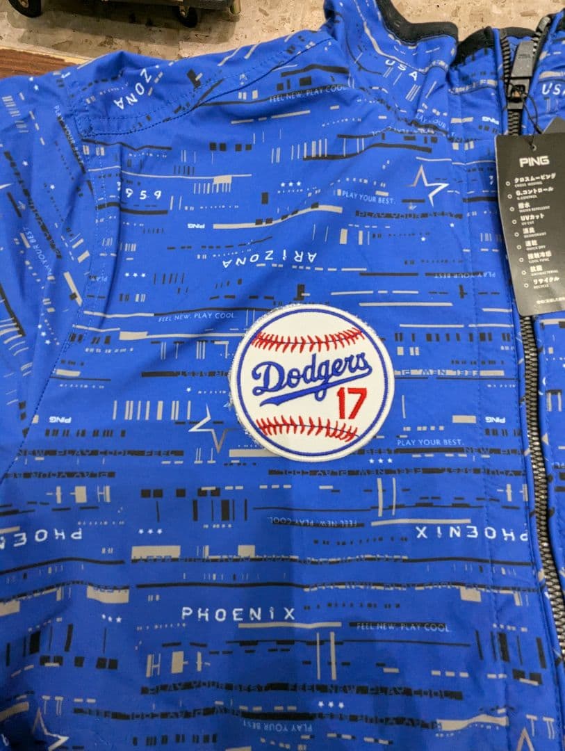 Lexus PING Dodgers ジャケット 青オオタニサン⚾