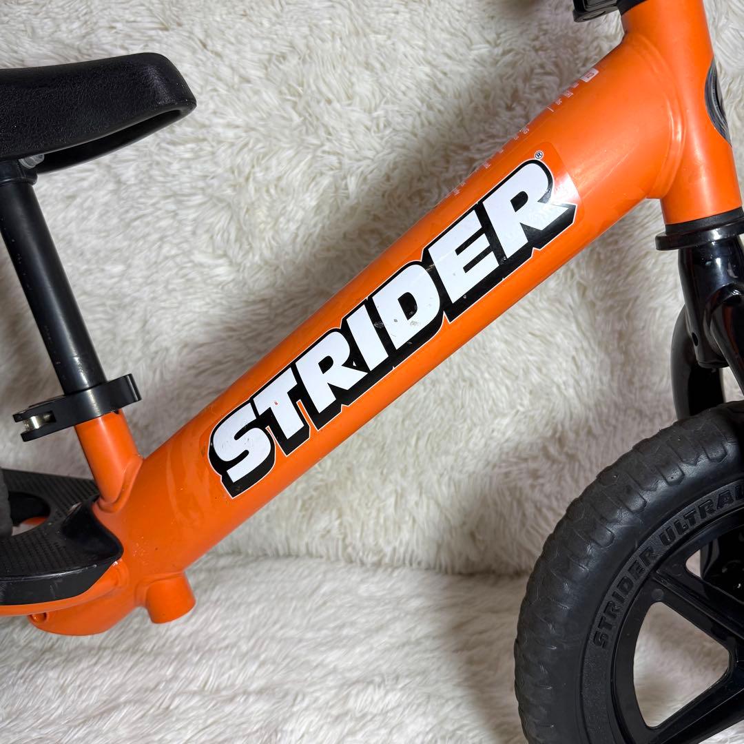 STRIDER ストライダー　バランスバイク イエロー　オレンジ　良品