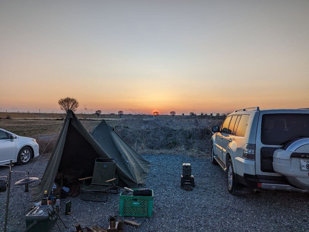 BUNDOK ソロティピー1tc＋フロントウォール＋純正二股ポール