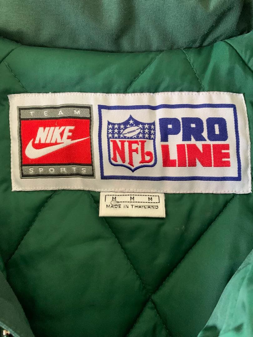 90s nike NFL Green Bay Packers JKT 検 NBA