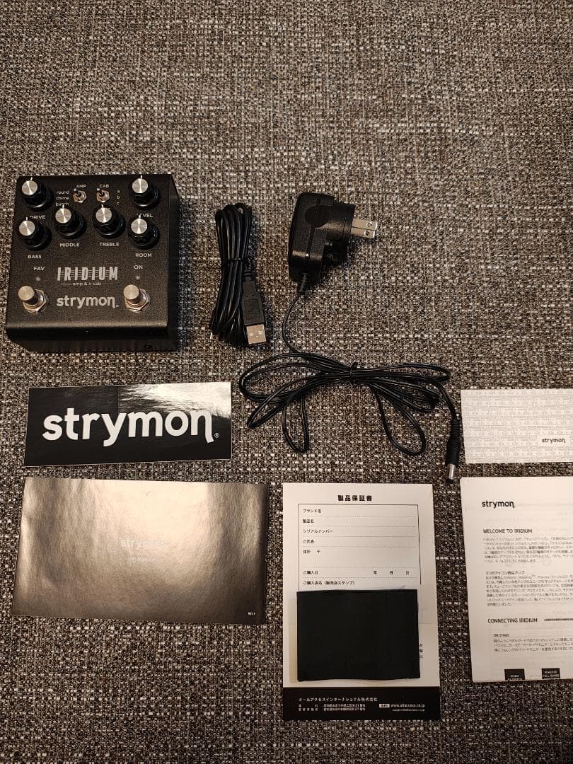Strymon IRIDIUM ギターエフェクター アンプシミュレーター