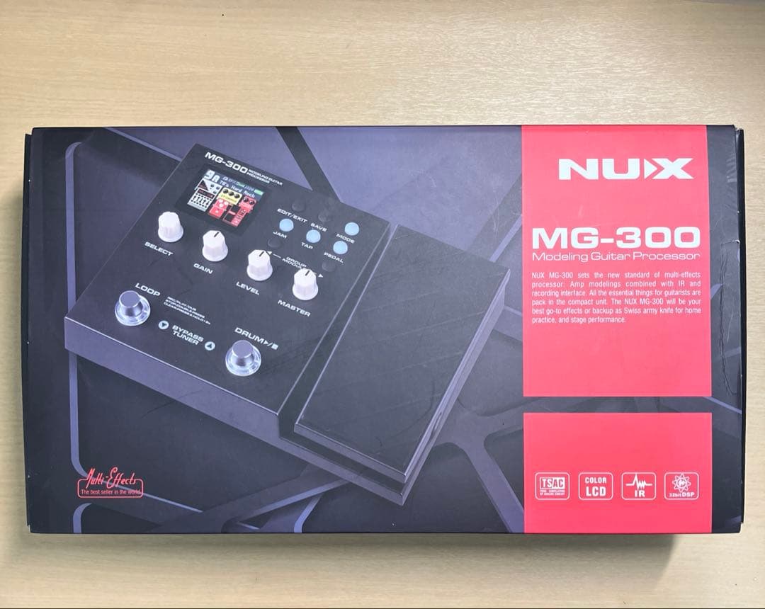ギター NUX MG-300 Modeling Guitar Processor