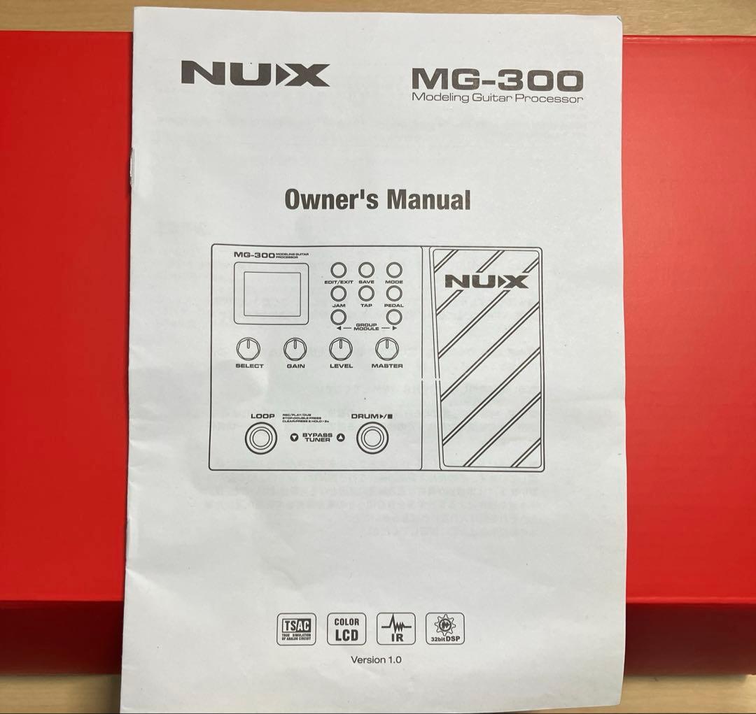 ギター NUX MG-300 Modeling Guitar Processor