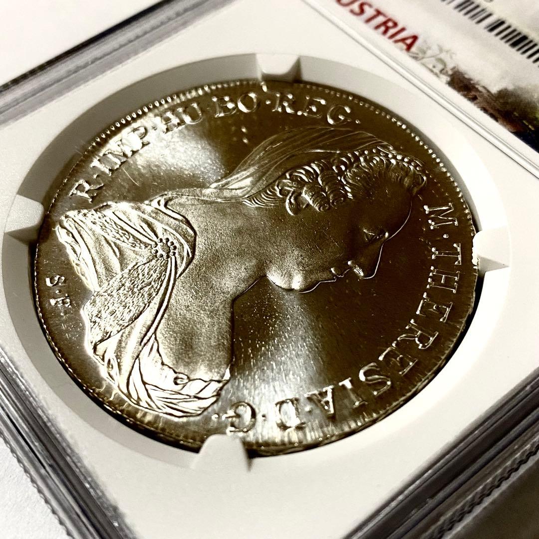 1780年 オーストリア 銀貨 NGC PF69 アンティーク モダン 