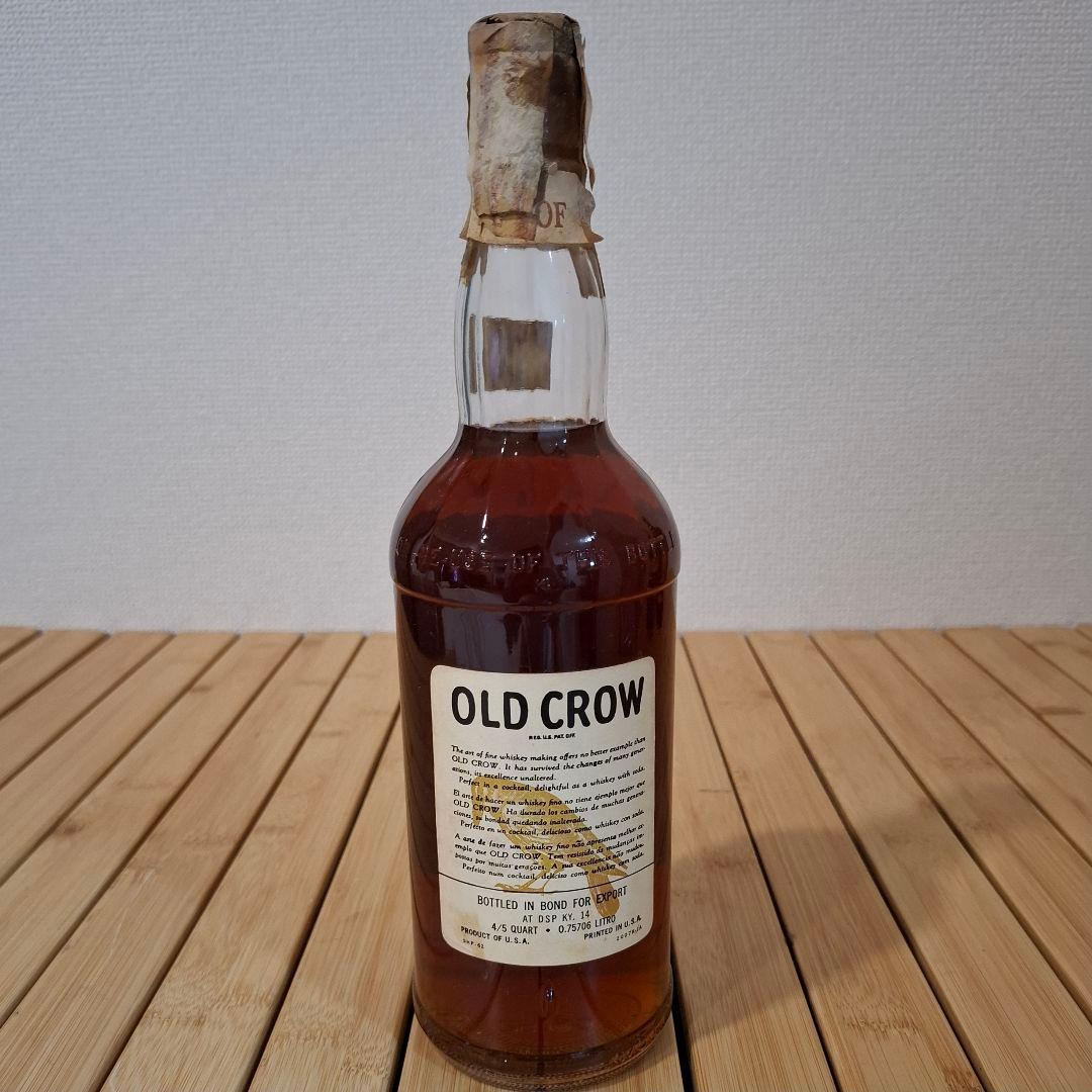 古酒 OLD CROW オールド クロウ バーボン ウイスキー