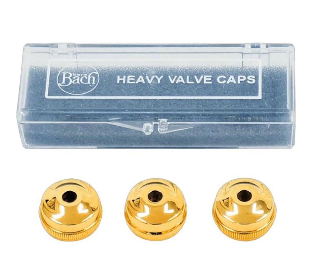 Bach Heavy Valve Caps 3個セット ゴールド仕様