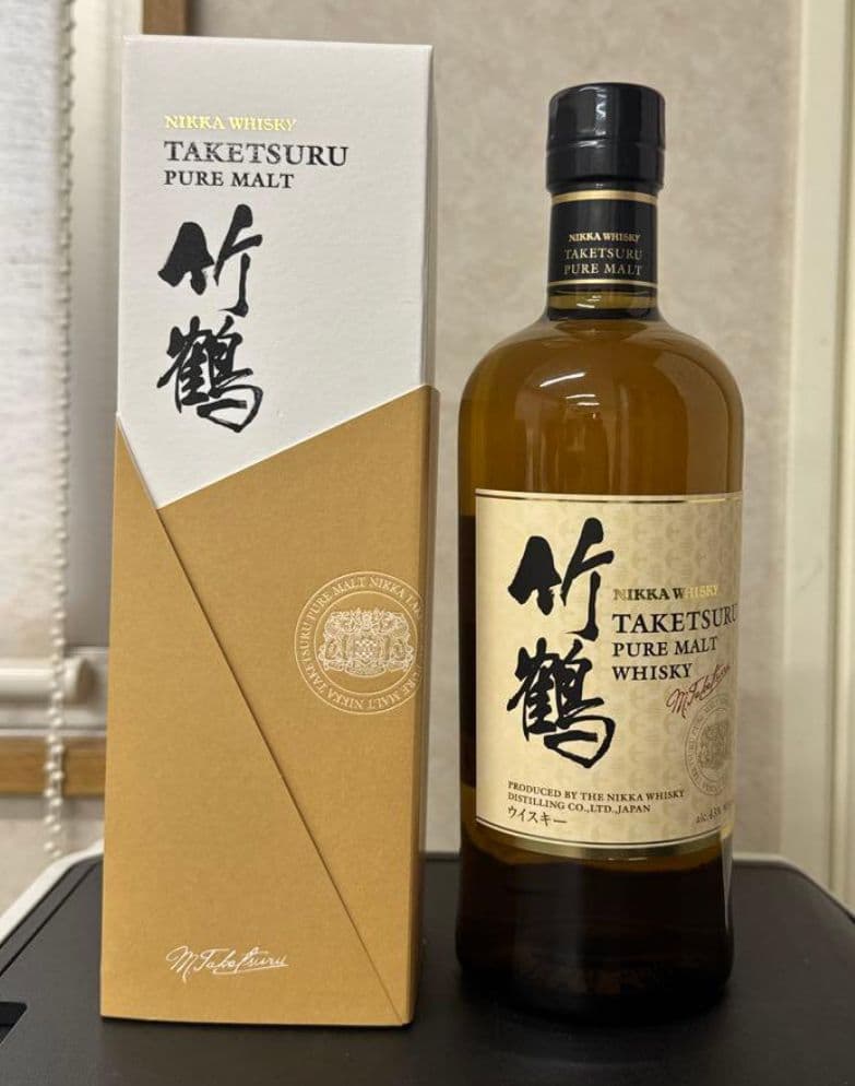 TAKETSURU 竹鶴 ピュアモルトウイスキー 700ml 43%