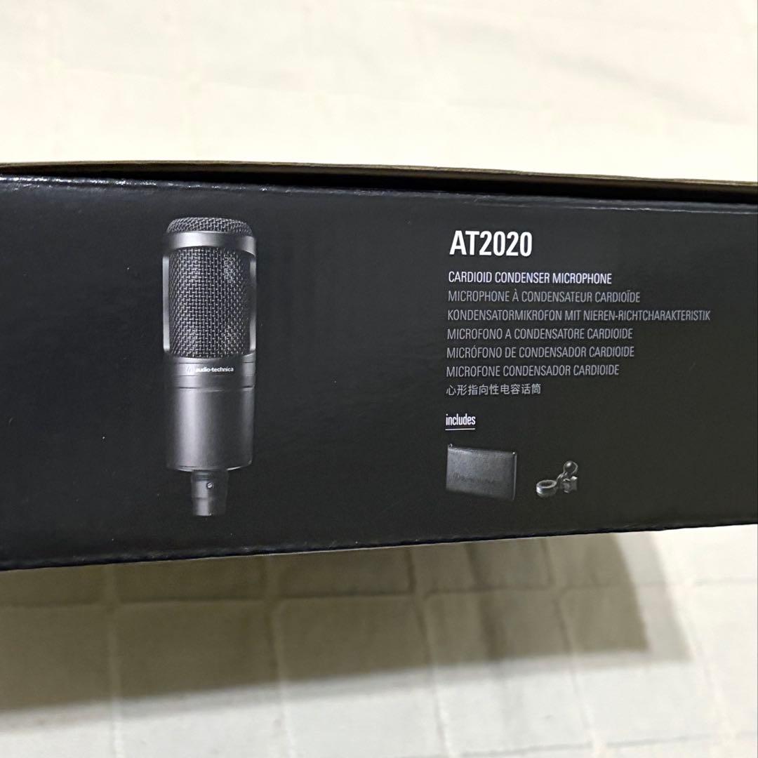 audio-technica AT2020 コンデンサーマイク 【新品・未使用】