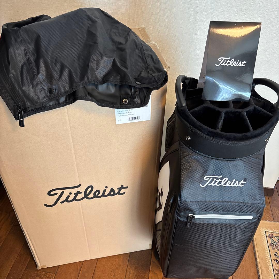 Titleistプレミアム　キャディバッグ　15分割　カートバッグ