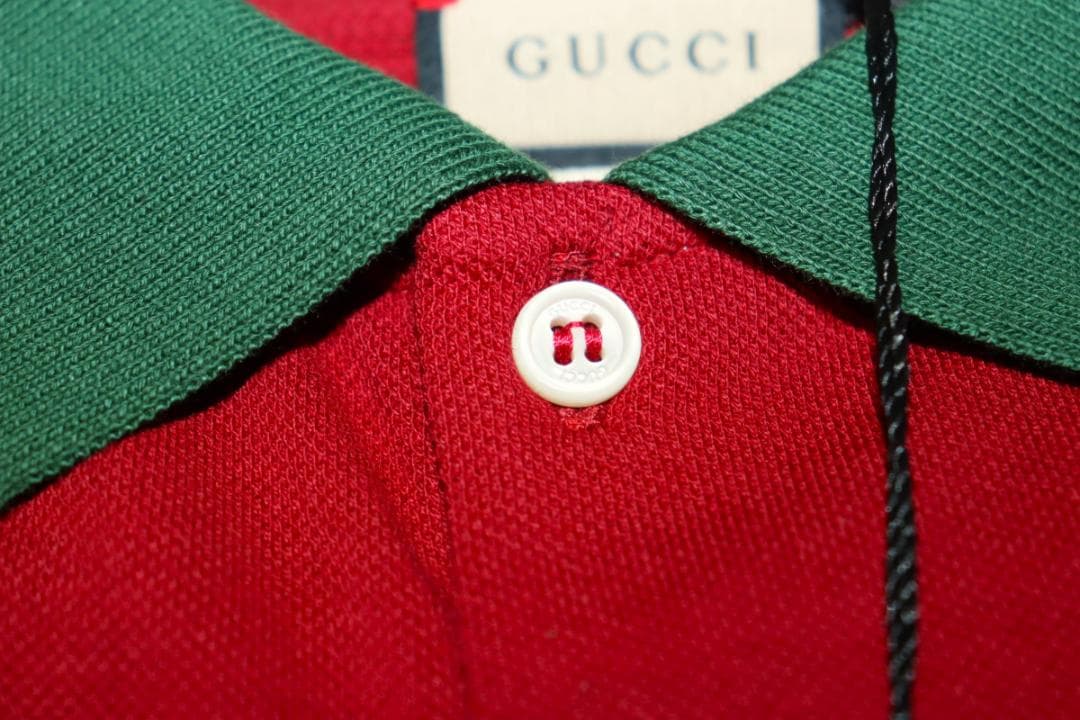 新品 GUCCI ペットコレクション ビッグストライプシャツ (XXSサイズ)Ⓗ