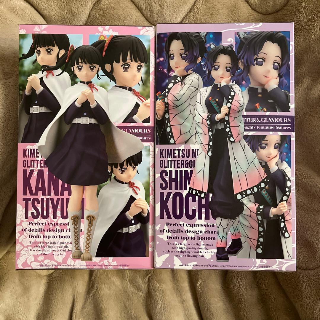 鬼滅の刃　胡蝶しのぶ　栗花落カナヲ　フィギュア　まとめ売り　ルミナスタ