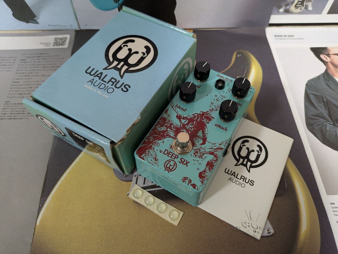 【美品】WALRUS AUDIO DEEP SIX Compressor