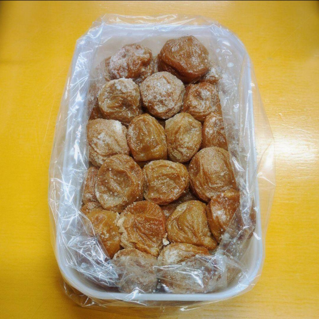 完熟しそ梅A級1kg×2+【三年熟成梅】 完熟白干し梅 A級 1kg=8800円