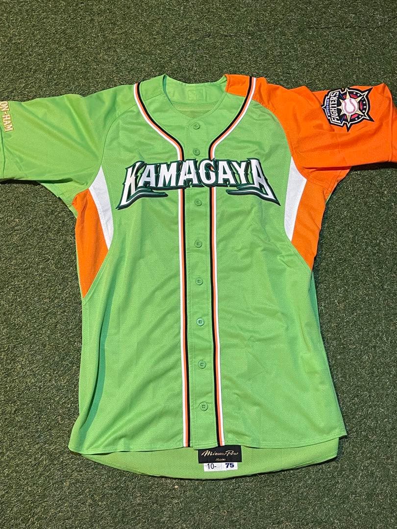 鎌ヶ谷ファイターズ　実使用ユニフォーム　川名慎一コーチ　日本ハム