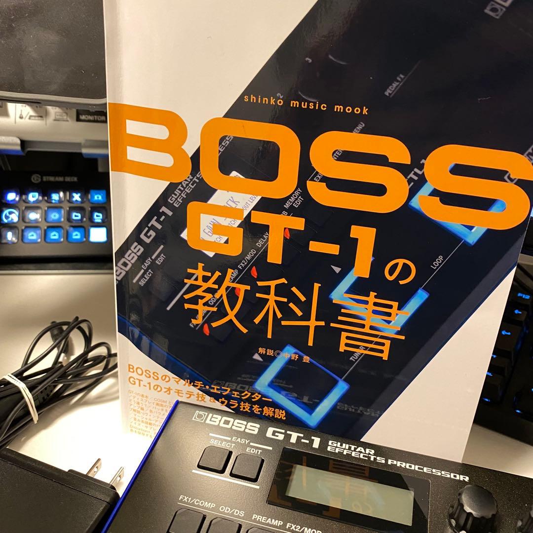BOSS GT-1 ギターエフェクター 教科書付き
