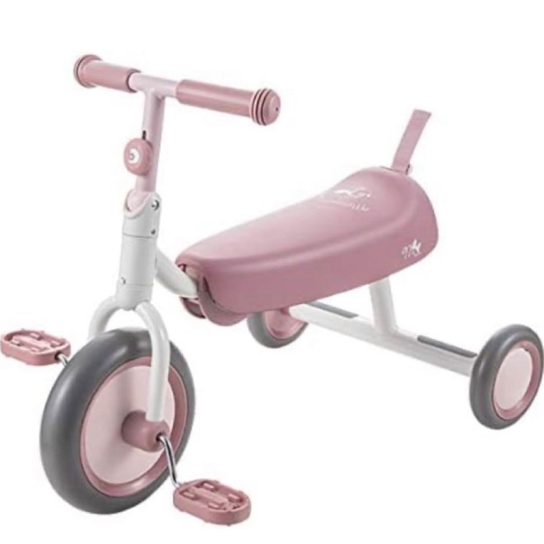 新品未使用　ミニーマウス　三輪車　幼児用　ピンク　dbike D-BIKE